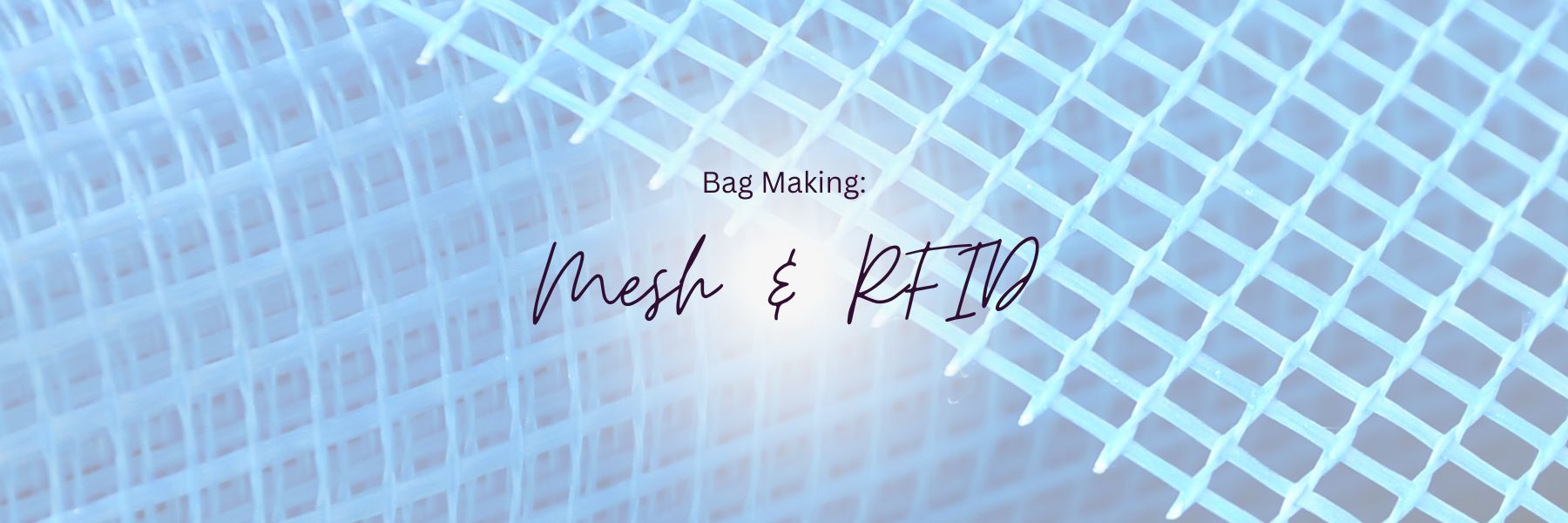 Bag Making - Mesh - Shop for fabric mesh and vinyl mesh | Along Came ...