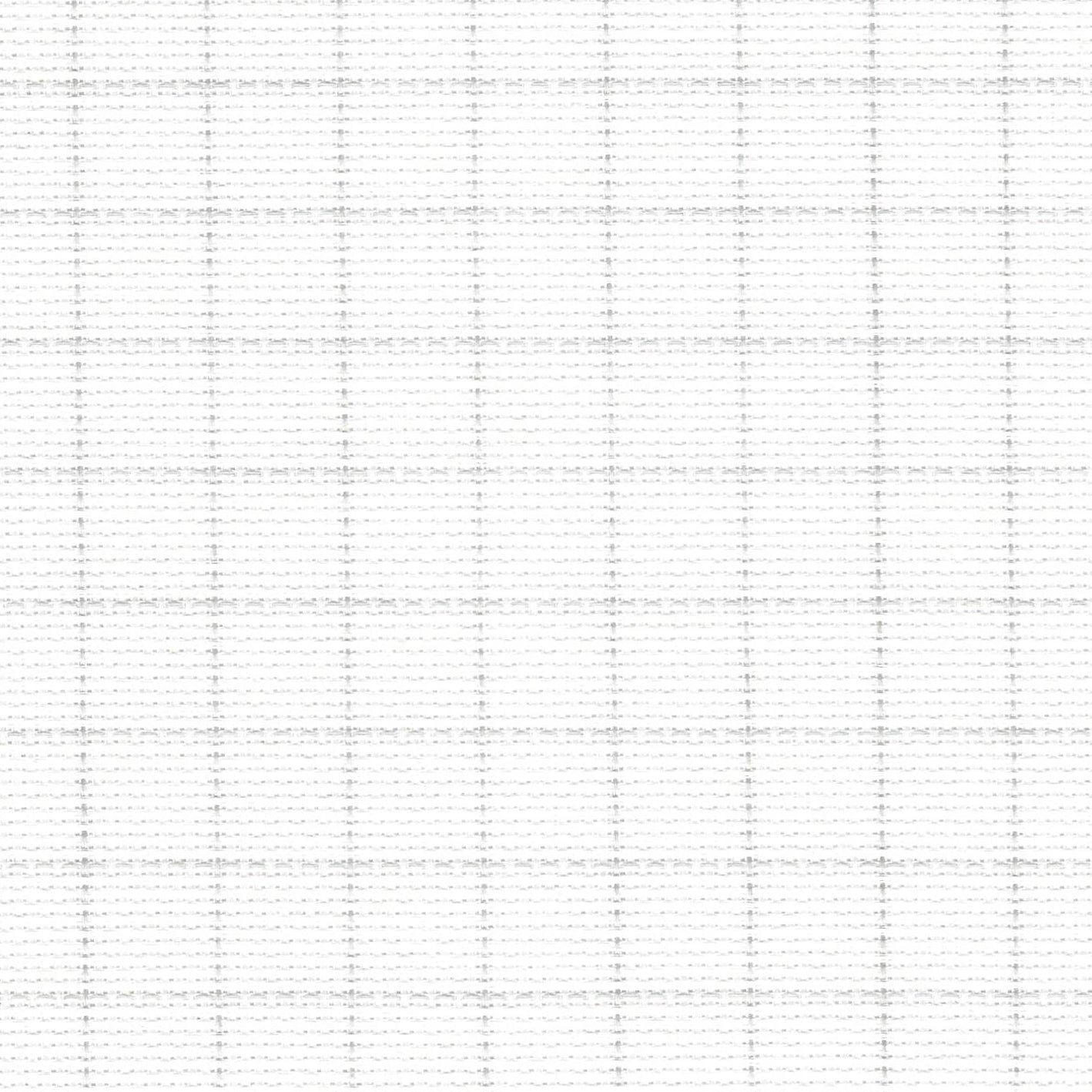 18 Count Aida White Easy Count Grid Cross Stitch Fabric Cloth by Zweig