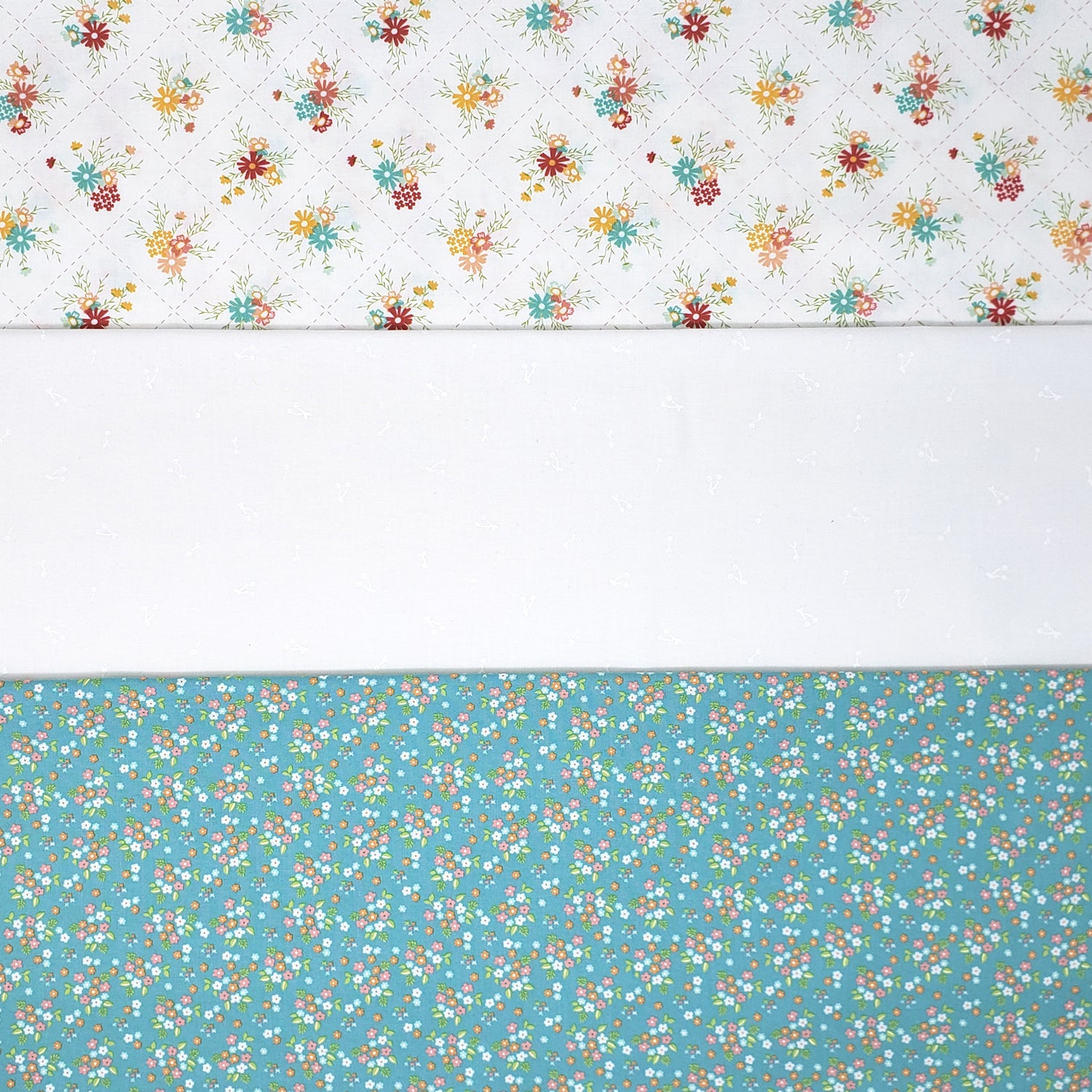 3 Yard Fabric Bundle for Fabric Café Books/Patterns - Delightfully Sun