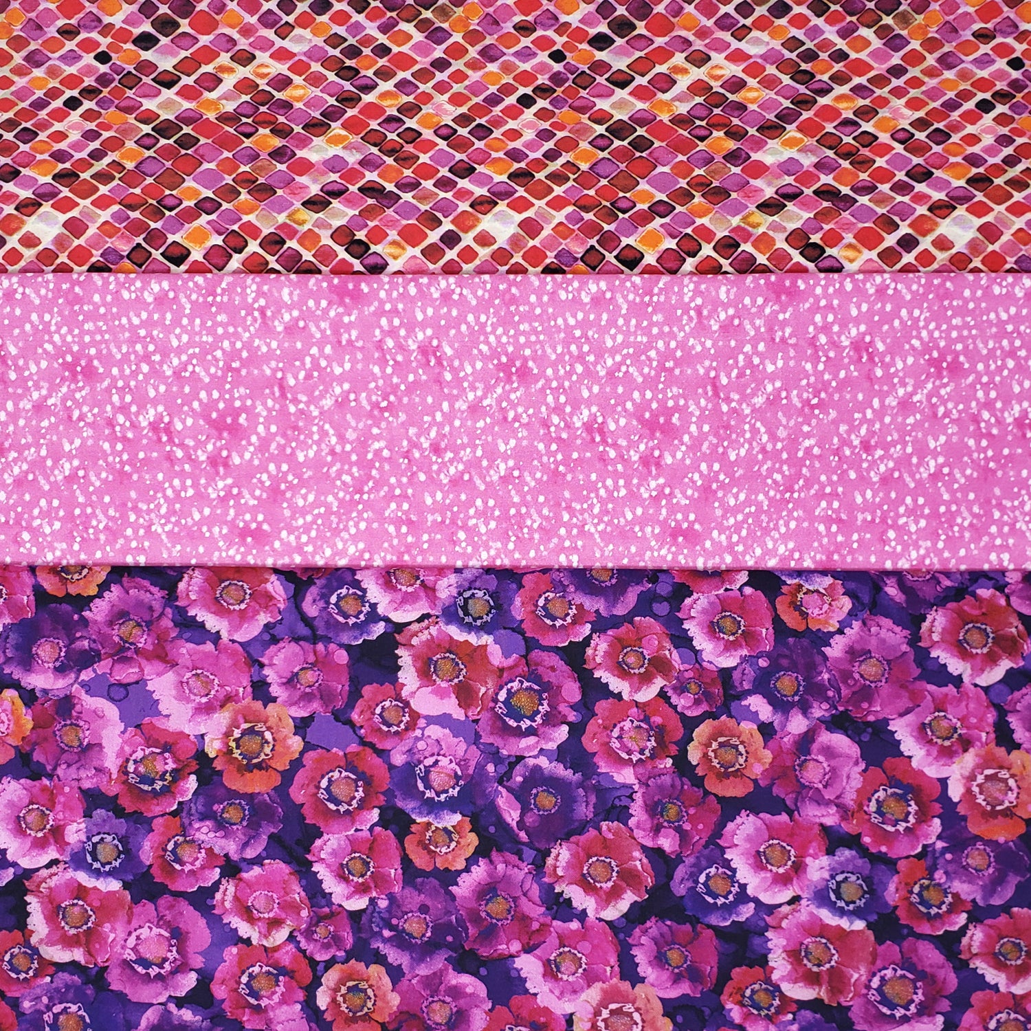 3 Yard Fabric Bundle for Fabric Café Books/Patterns - Hots for You (Pr