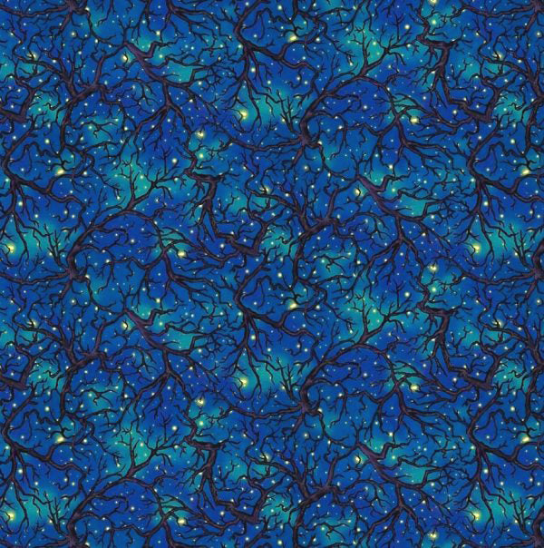 Abra-CAT-Dabra 29667-W Tree and Branch Toss - Fat Quarter