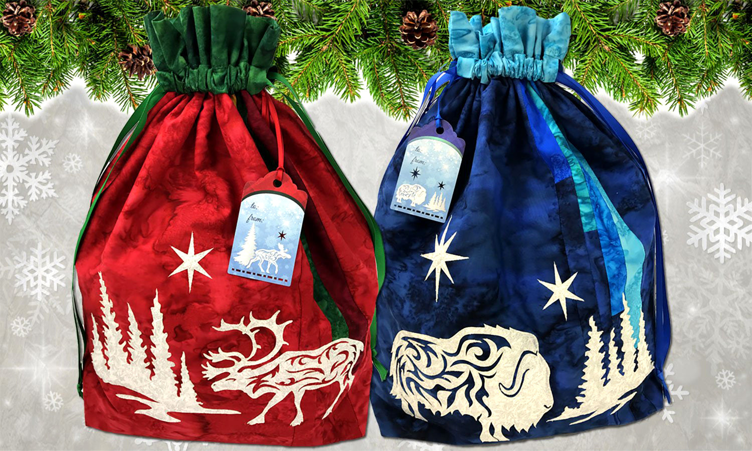 Arctic Holiday Gift Tags