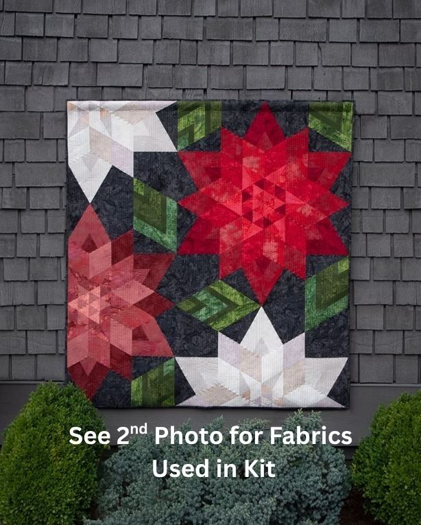 Crimson Christmas Quilt Kit