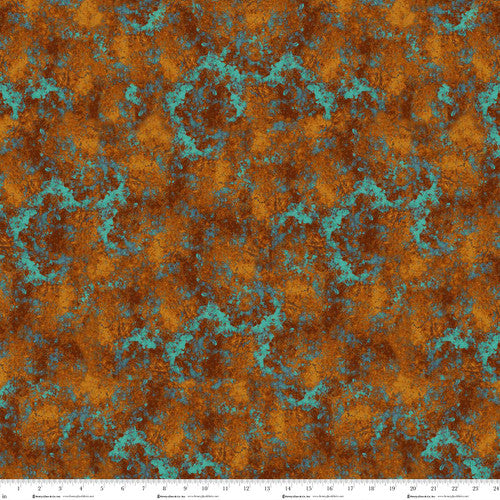 Crow-mazing 3443-35 Rust Texture - 0.25m (approx. 9") Remnant