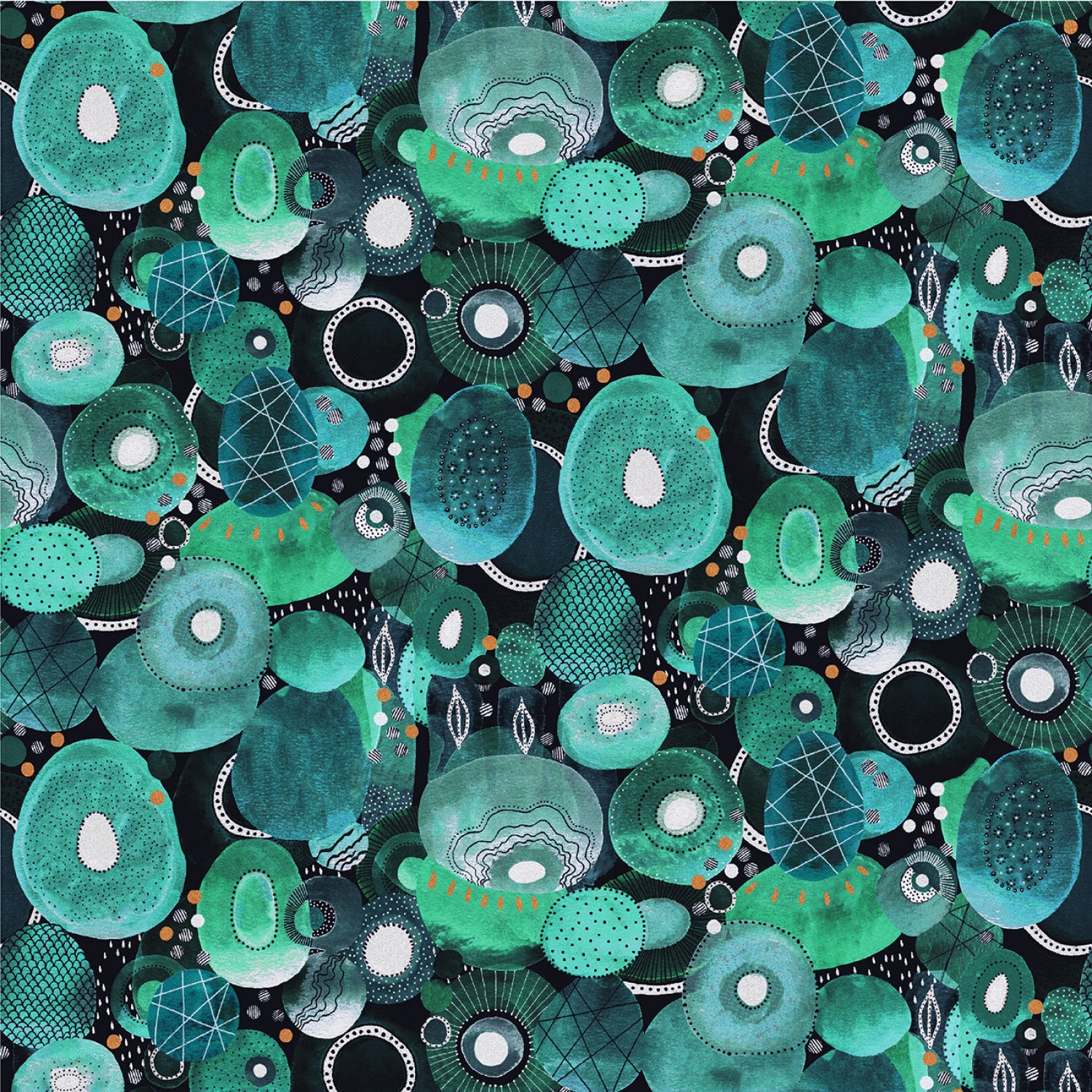 Ebb & Flow 54026DM-3 Jungle Genesis - Fat Quarter