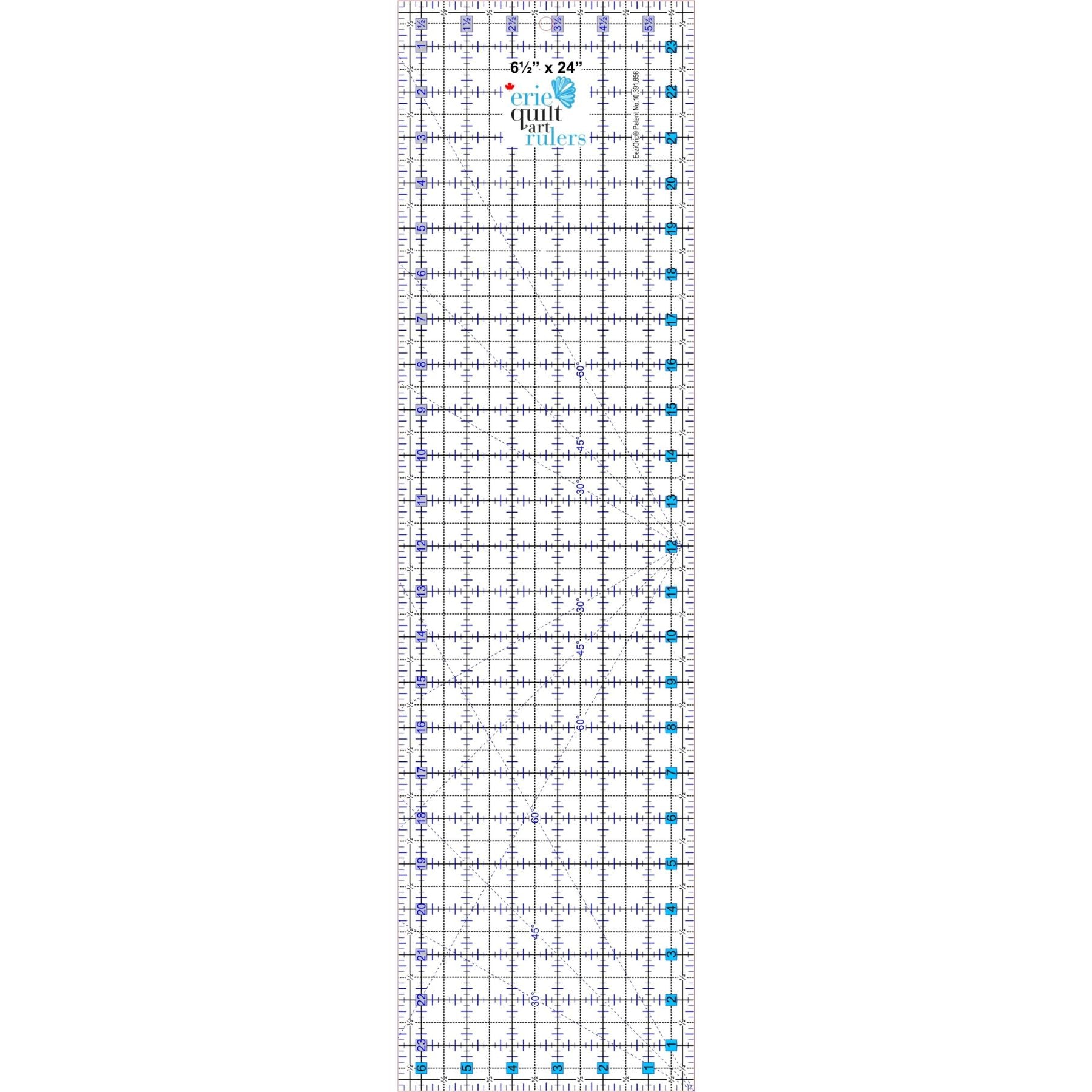 Erie Quilt Art 6.5 Inch X 24 Inch Ruler (By Special Order: Read descri
