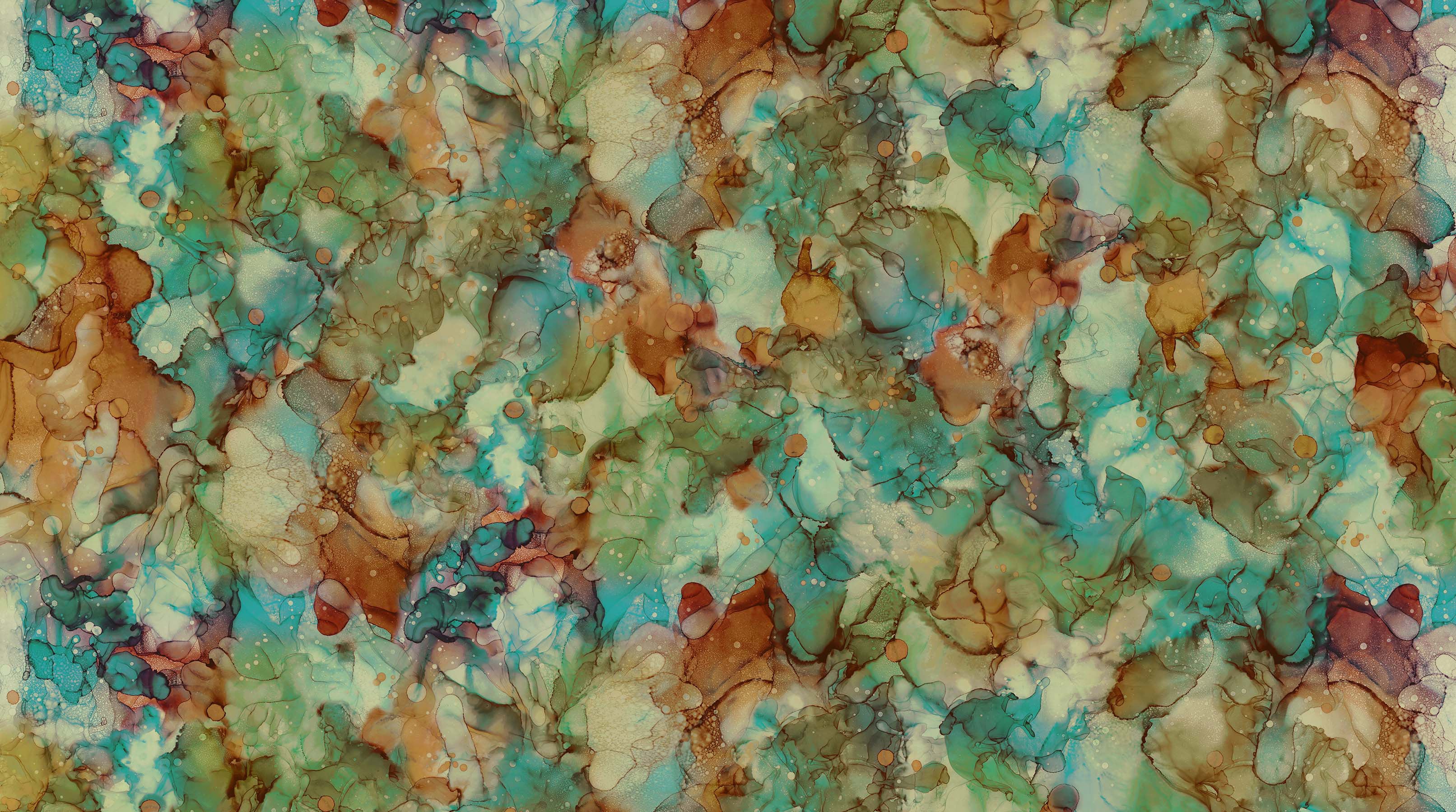 Fluidity DP27234-66 Seafoam - Fat Quarter