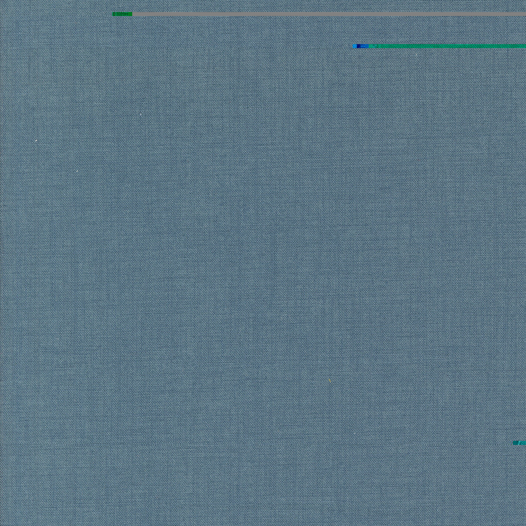 French General Solids 13529-33 Woad Blue - 0.64m (approx. 25") Remnant