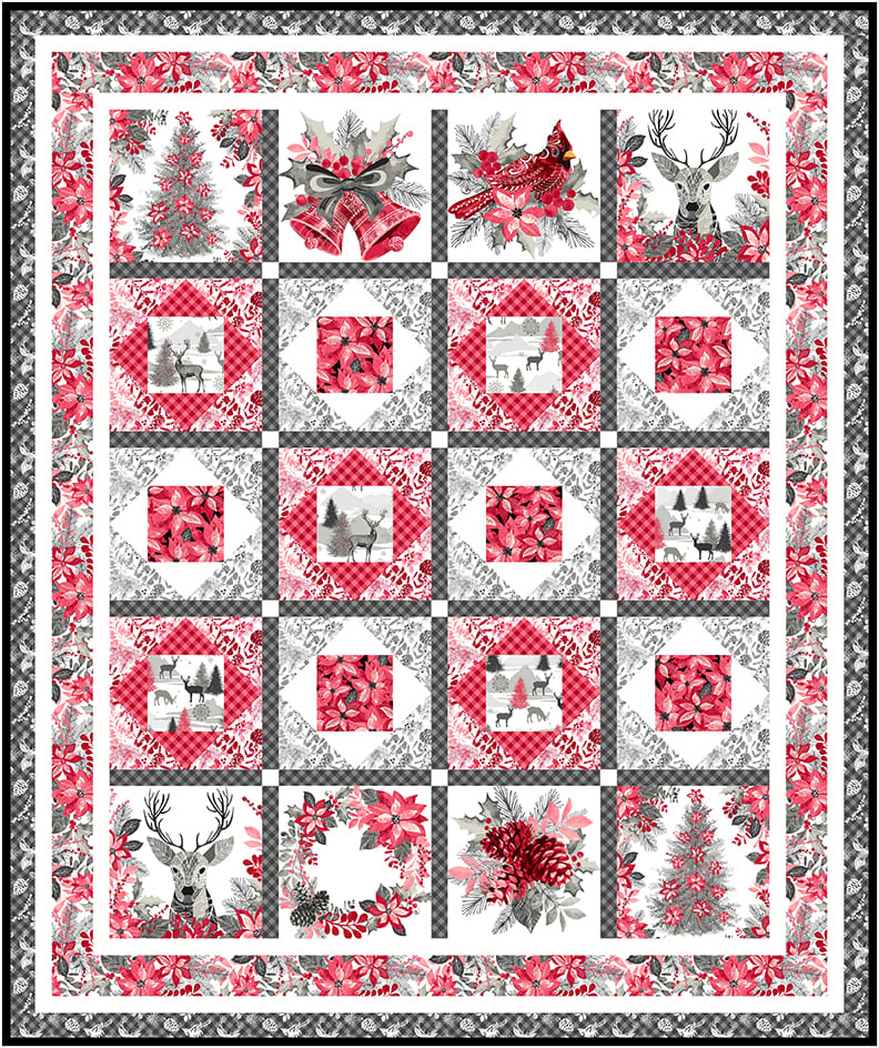 Merry Countryside Free PDF Quilt Pattern