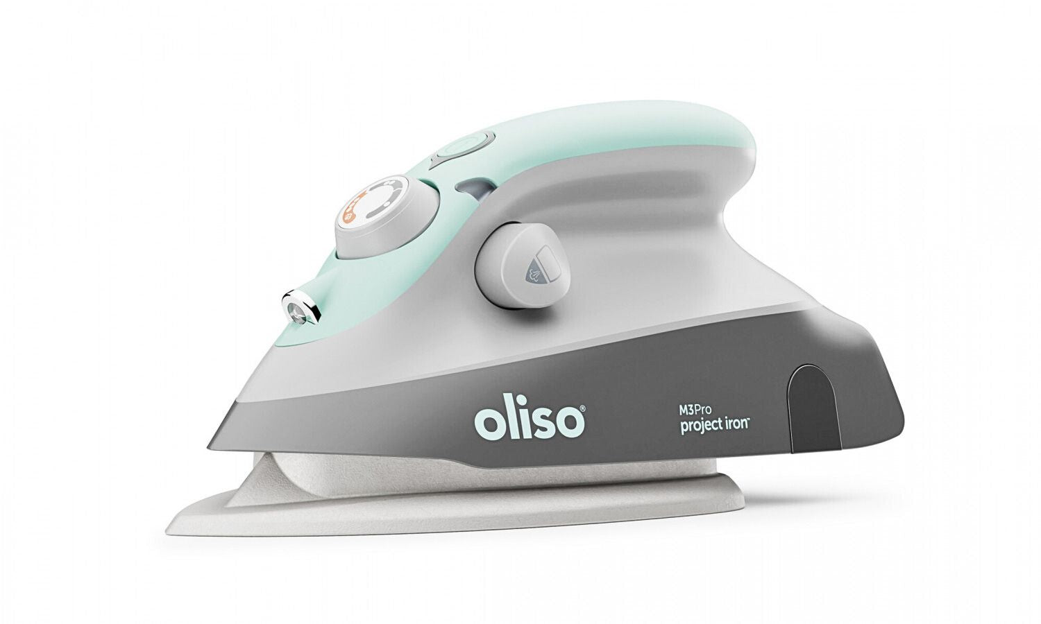 Oliso Mini Iron With Trivet Aqua