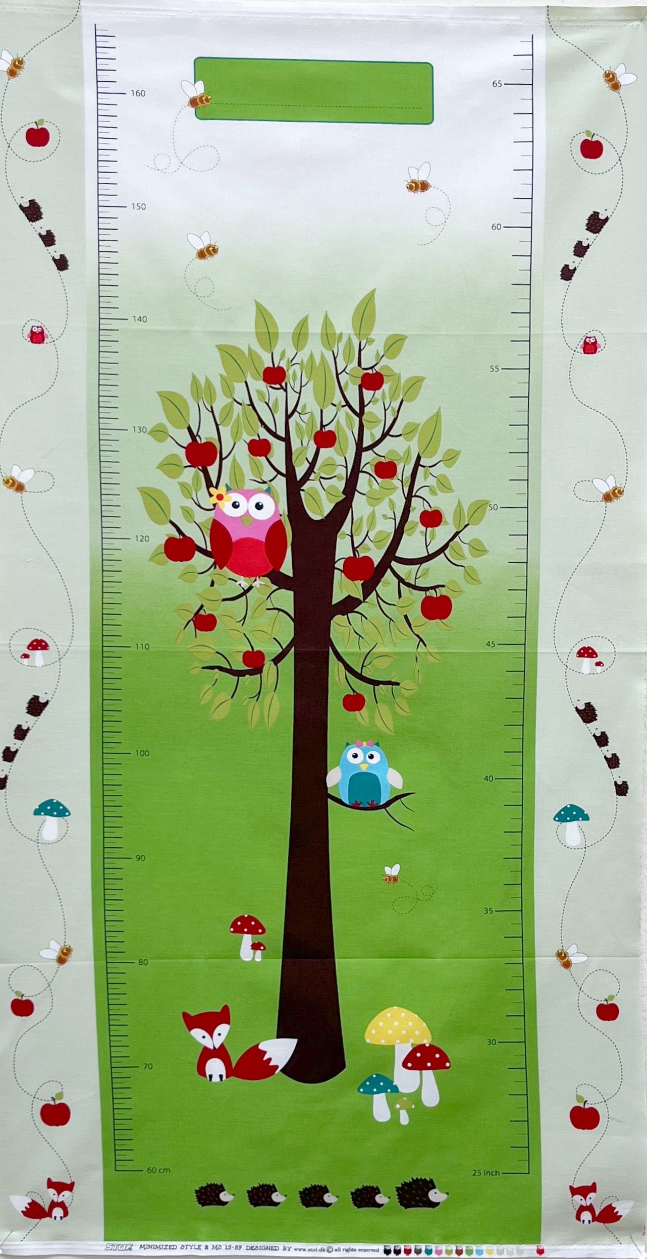 Owl Growth Chart Panel 4505-606