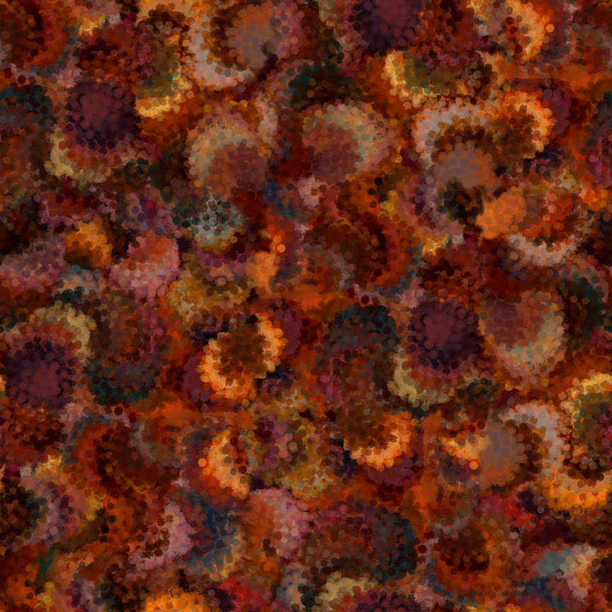 Serendipity 30032-T Rust - Fat Quarter