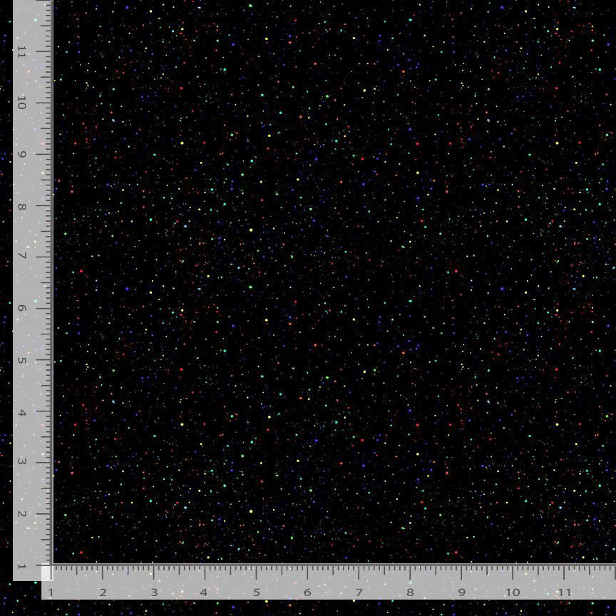Slow & Steady DOT-CD3085 BLACK Speckled Dots - Fat Quarter