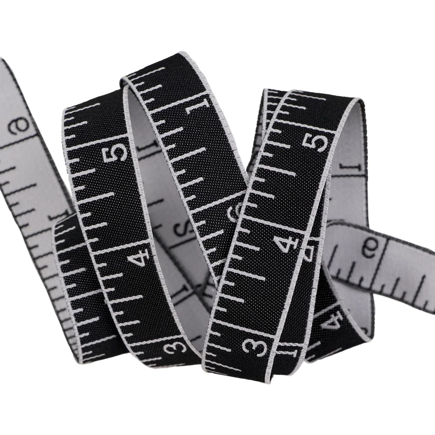 Tula Pink Measure Twice Ink 16mm (5/8") Wide Ribbon