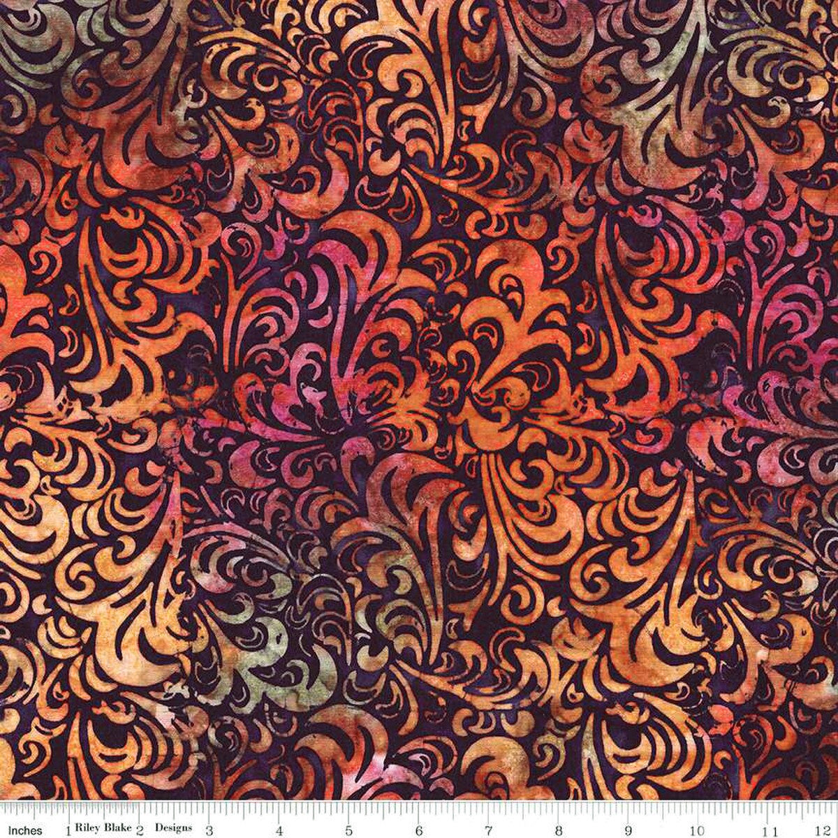 Twirl & Swirl Batik BT21900-246 MARMALADE SPLASH