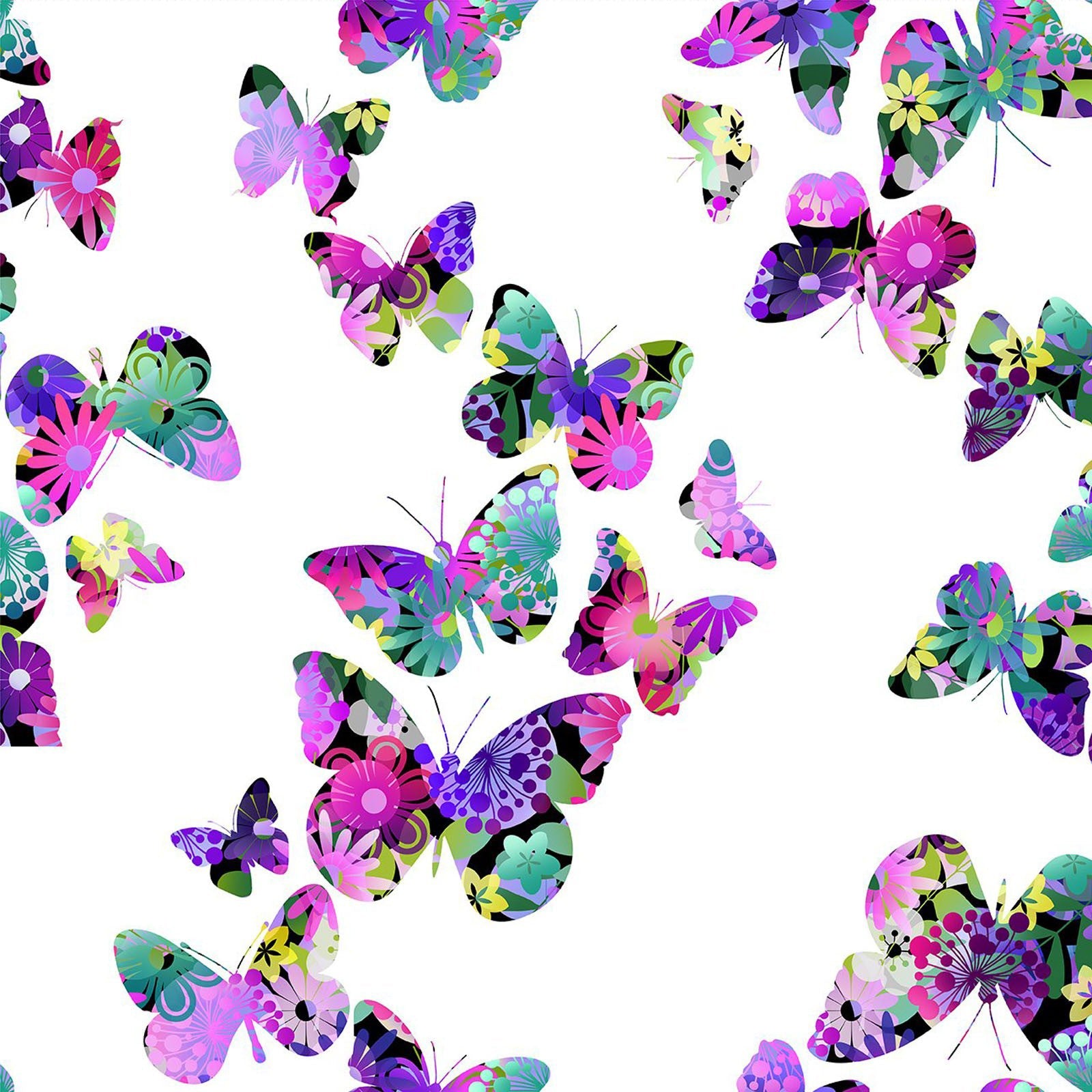 A Groovy Garden 4AGG-2 - Fat Quarter