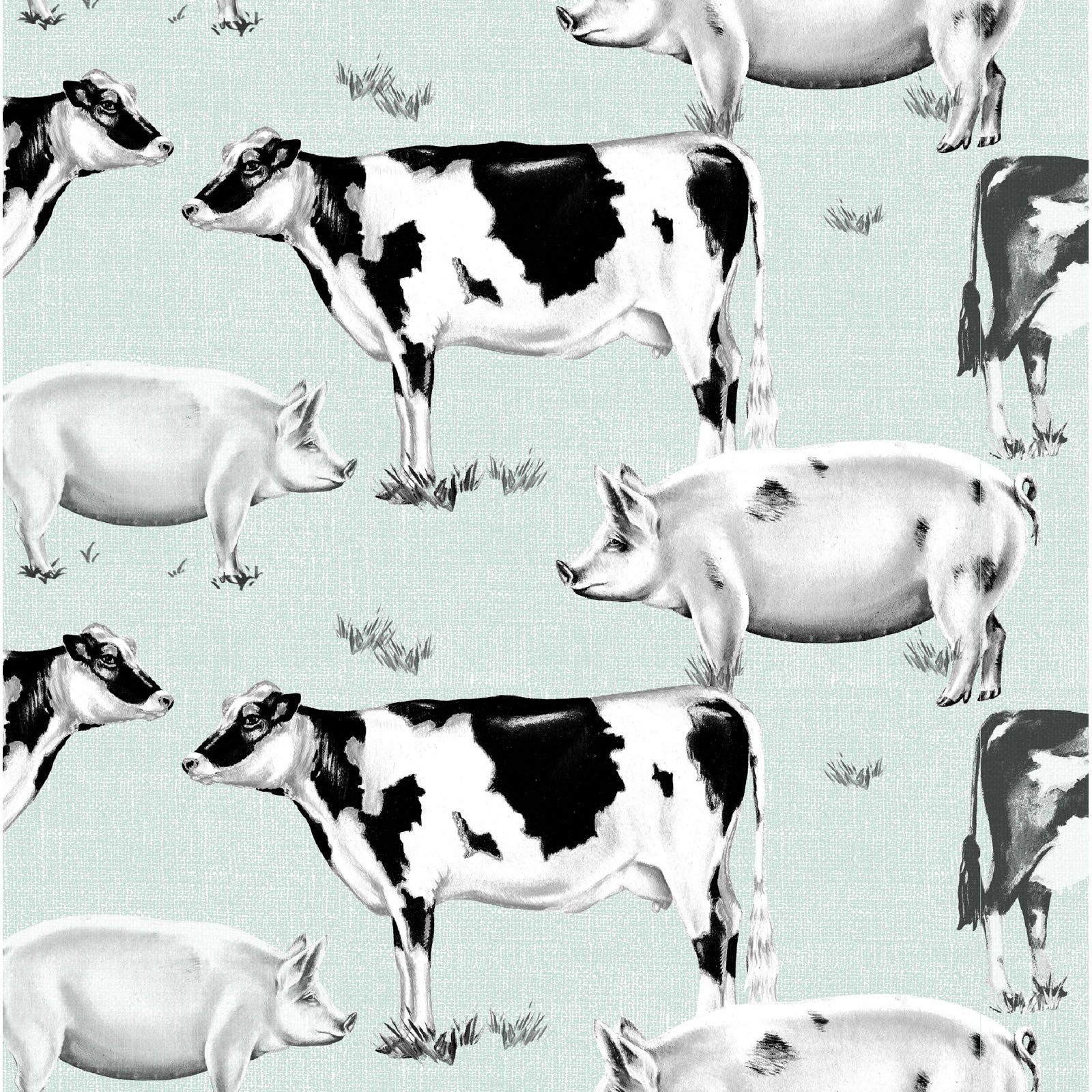 Farm House 75792-A170715 Cows & Pigs